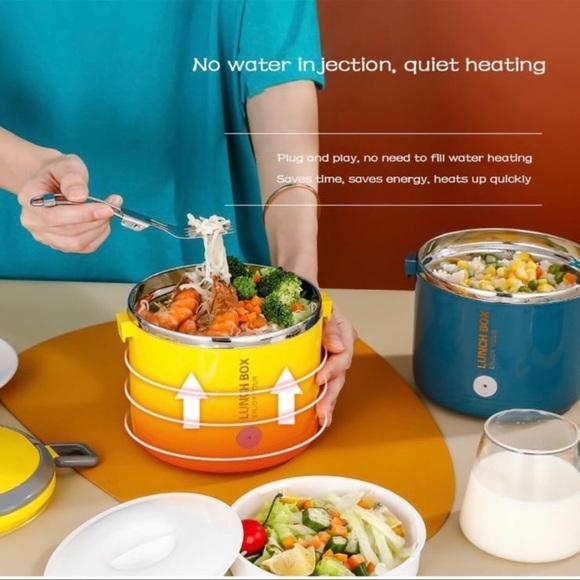 Kitchen | Stainless Steel Portable Electric Lunch Box | Poshmark